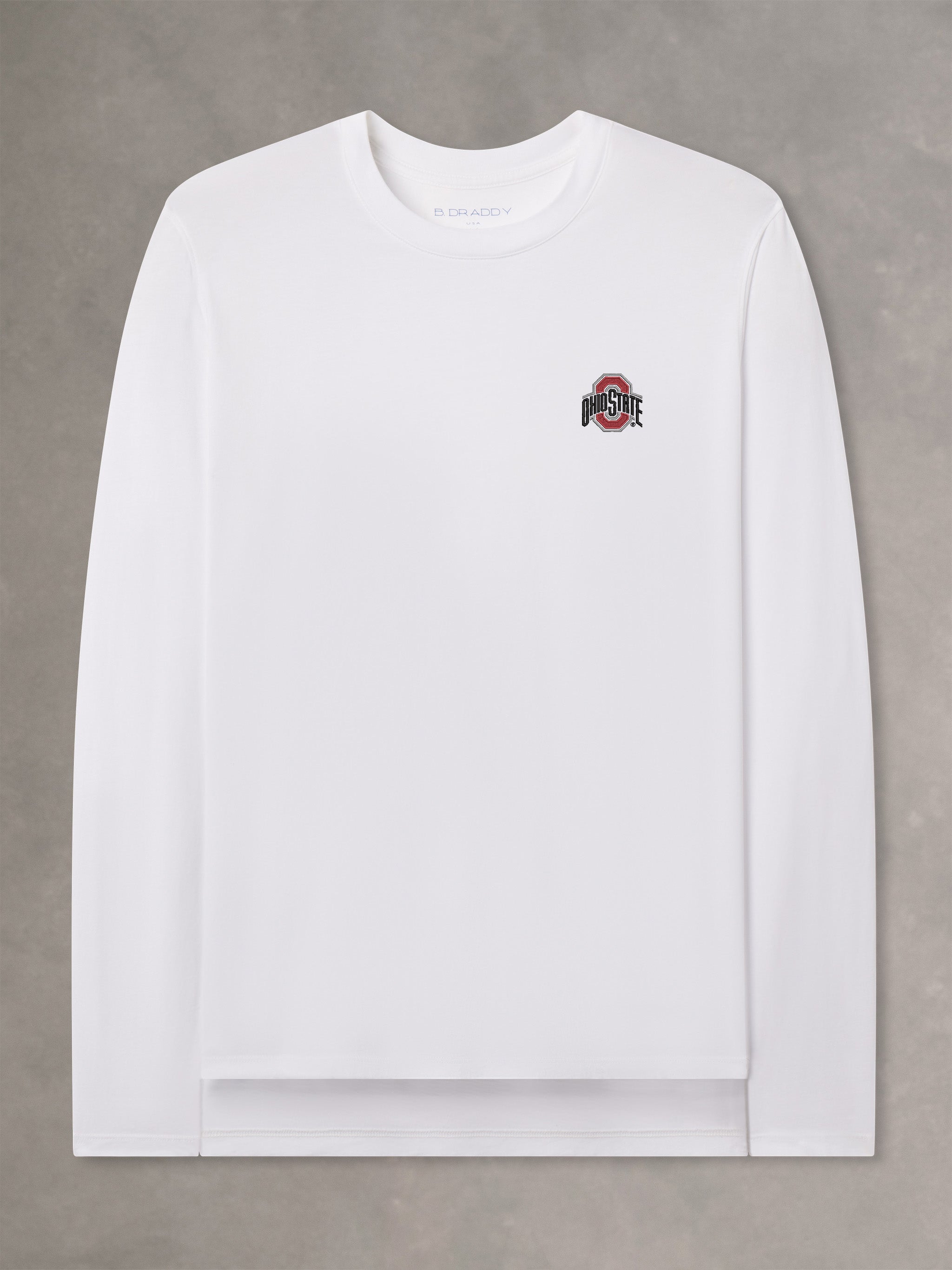 OHIO STATE UNIVERSITY | DEWEY LONG SLEEVE TEE | COLLEGIATE – B.Draddy